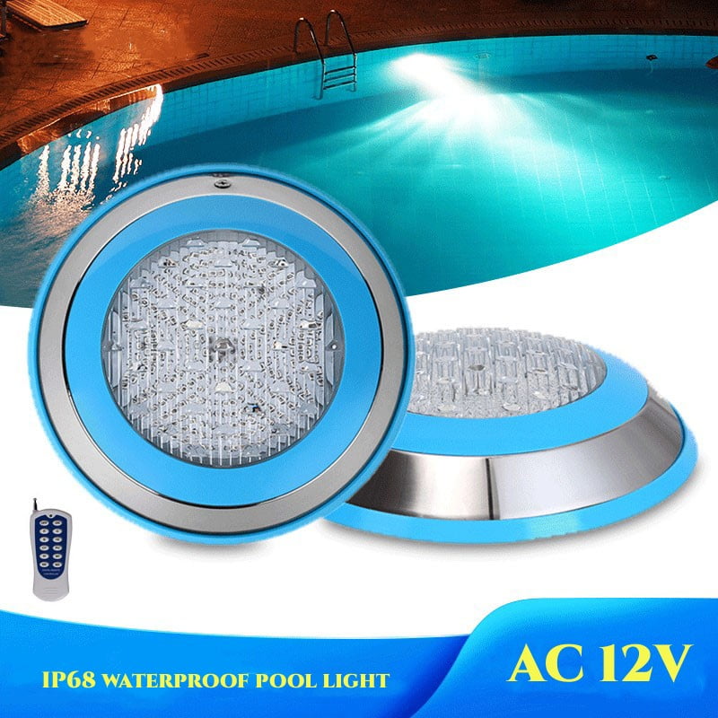 Stainless Steel LED Swimming Pool Light IP68 Waterproof 12V Outdoor RGB ...