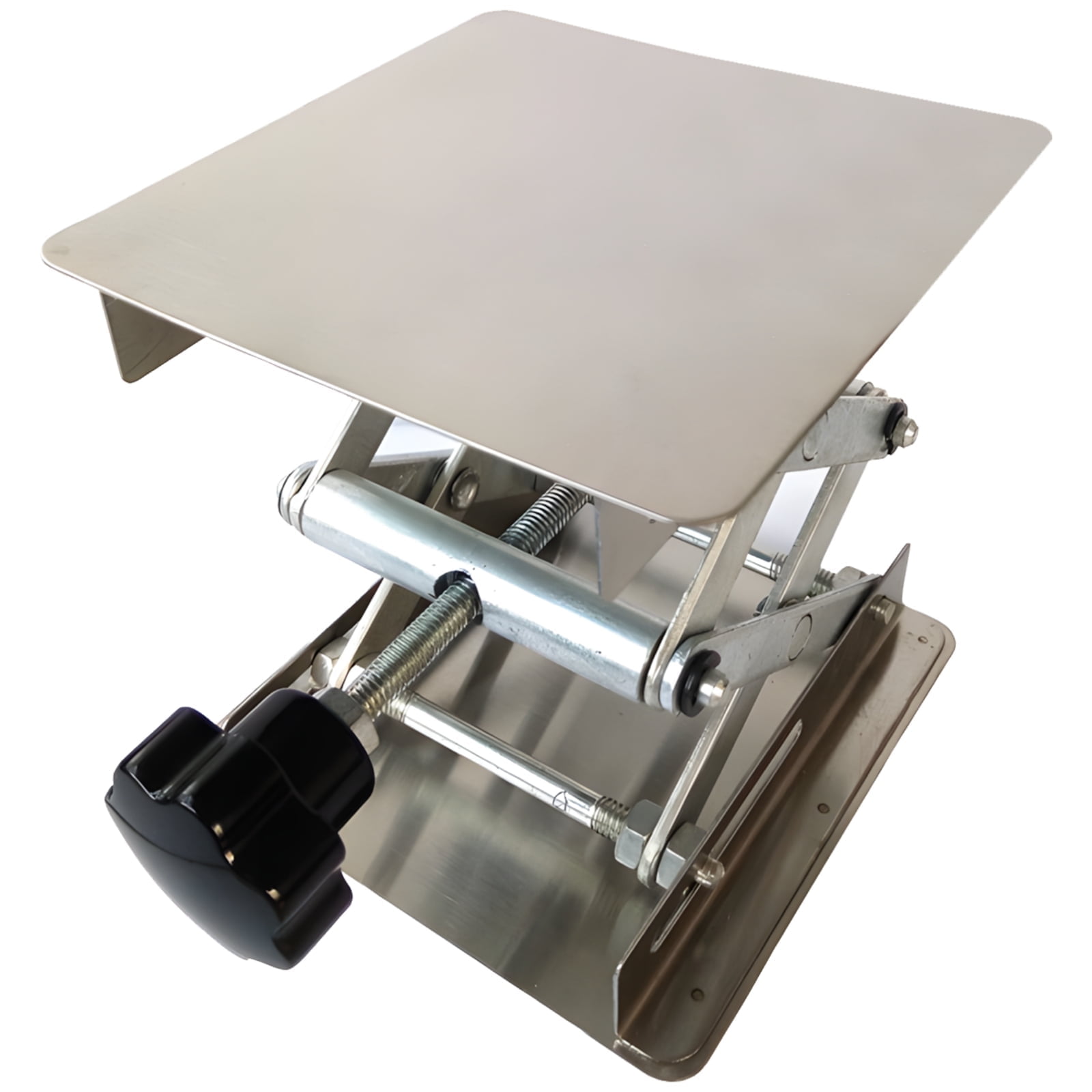Stainless Steel Lab Jack Stand, Manual Adjustable Laboratory Scissor ...