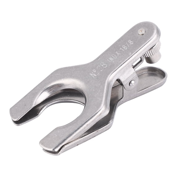Stainless Steel Lab Pinch Clamp with Glass Ball Joint - Premium ...