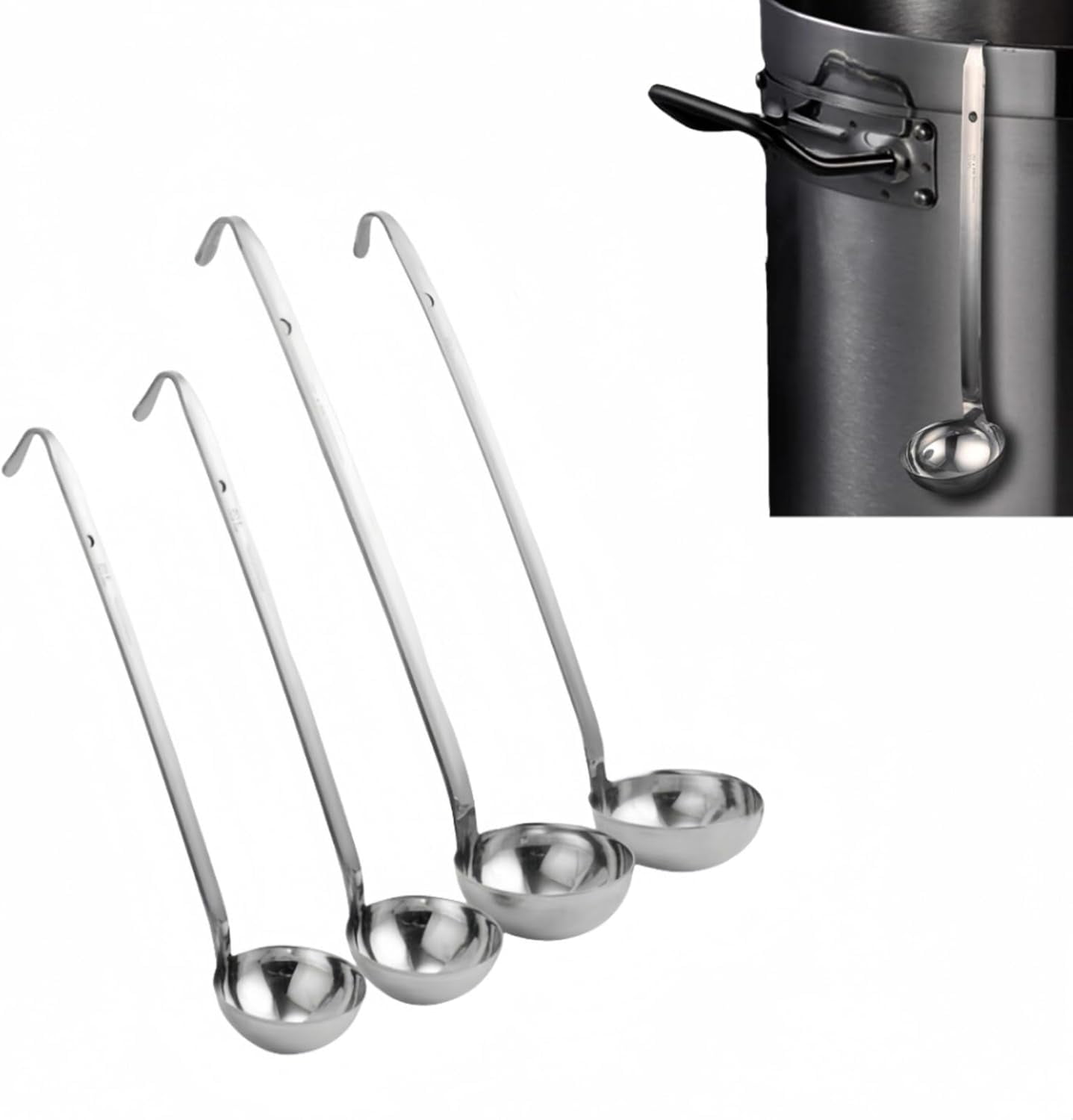 Stainless Steel Ladle Soup Spoon:Stainless Steel Ladle, 2025 Soup Ladle ...