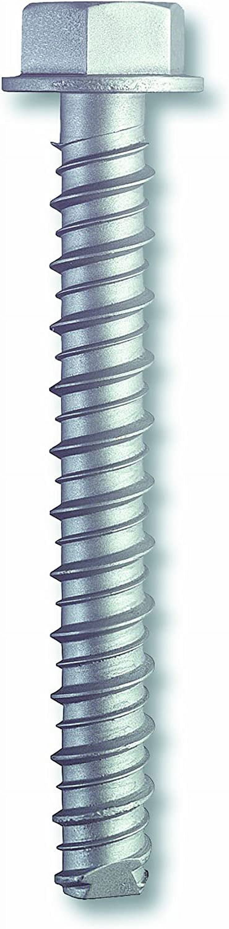 Stainless Steel Large Diameter Tapcon 1/2-Inch by 4-Inch Anchor (25 per ...