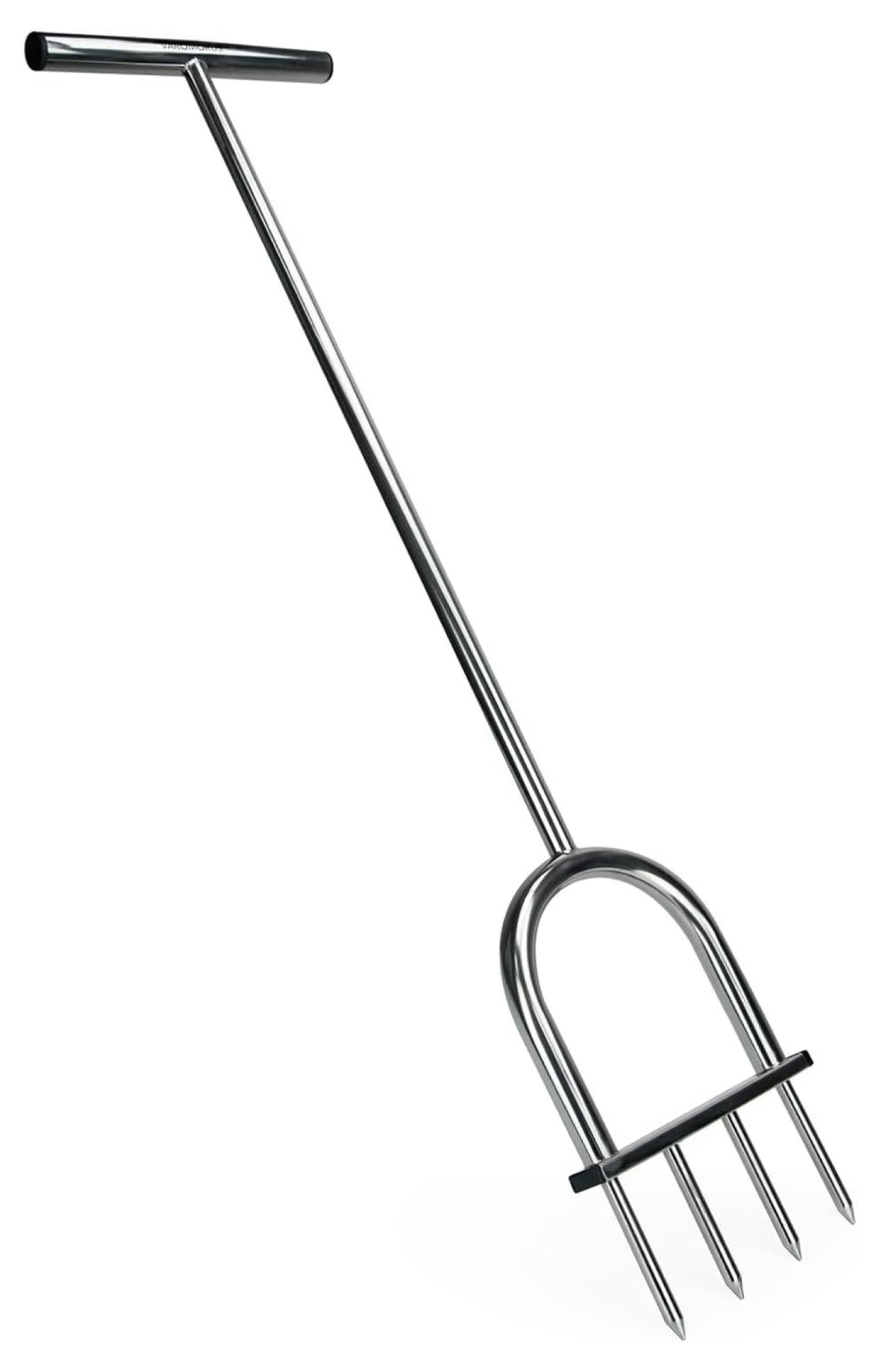 Stainless Steel Lawn Coring Aerator Grass Dethatching Turf Plug Spike ...