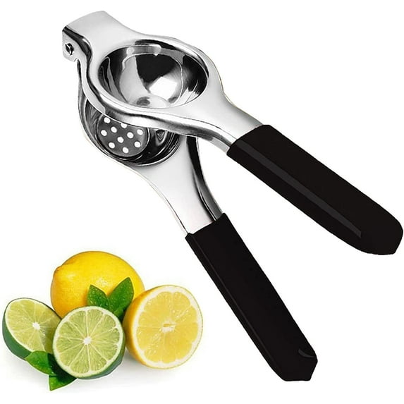 Stainless Steel Lemon Squeezer with Non-Slip Grip Juicer Hand Press ...