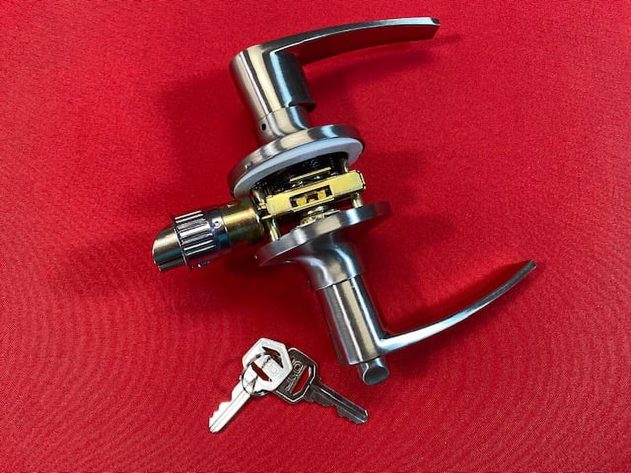 Stainless Steel Lever Handle Exterior Lock for Mobile Home Doors ...