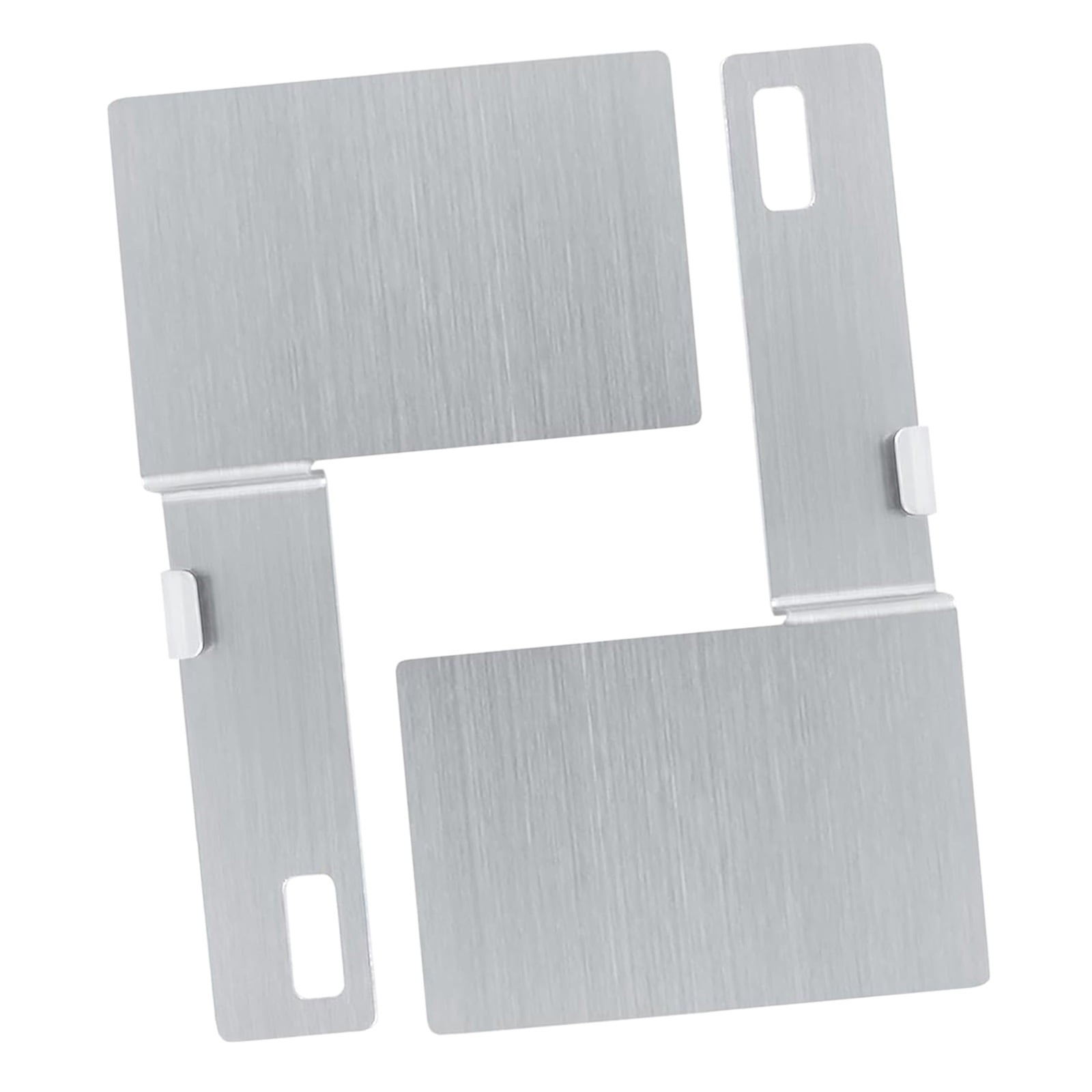 Stainless Steel License Plate Bracket Holders Rack Stand With 15 Degree ...