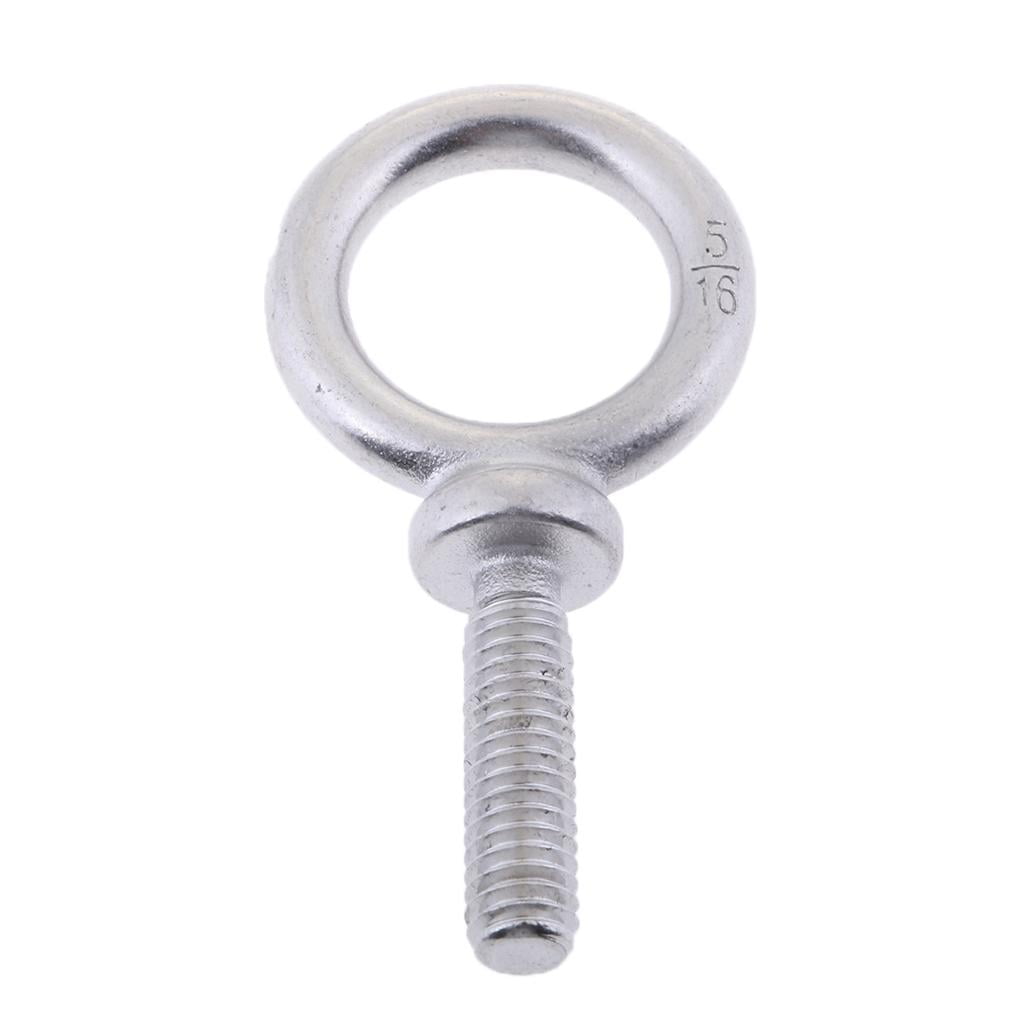 Stainless Steel Lifting Round Eye Screw Bolt for Marine Boat - Walmart.com