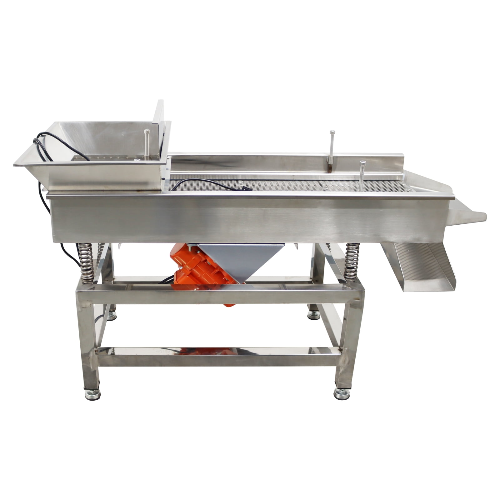 Stainless Steel Linear Vibrating Screen Rectilinear Screen with 10mm ...