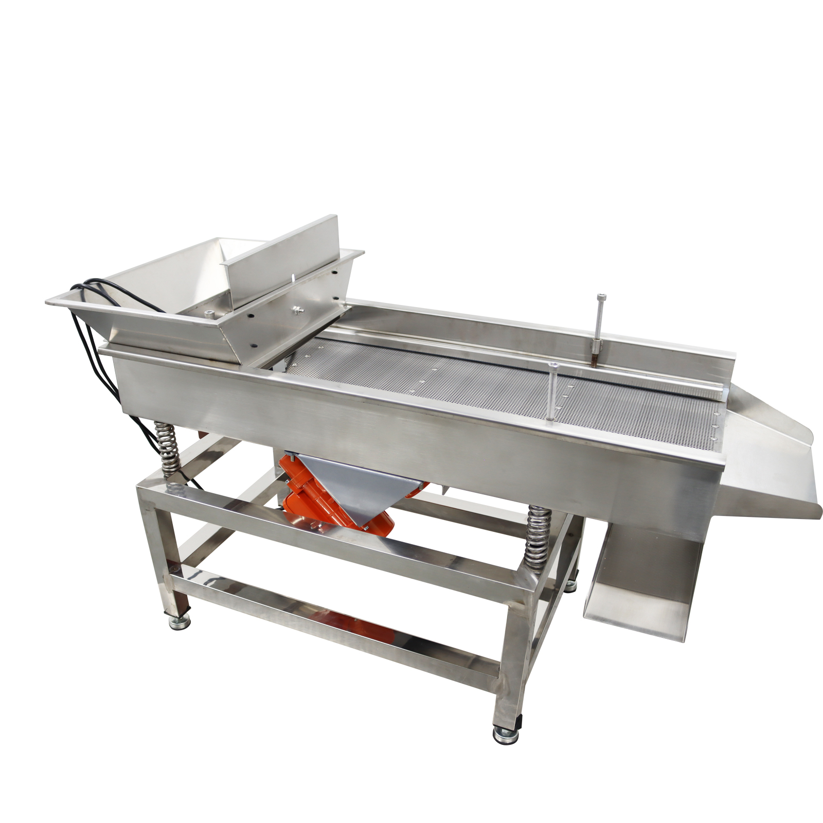 Stainless Steel Linear Vibrating Screen Rectilinear Screen with 3mm ...