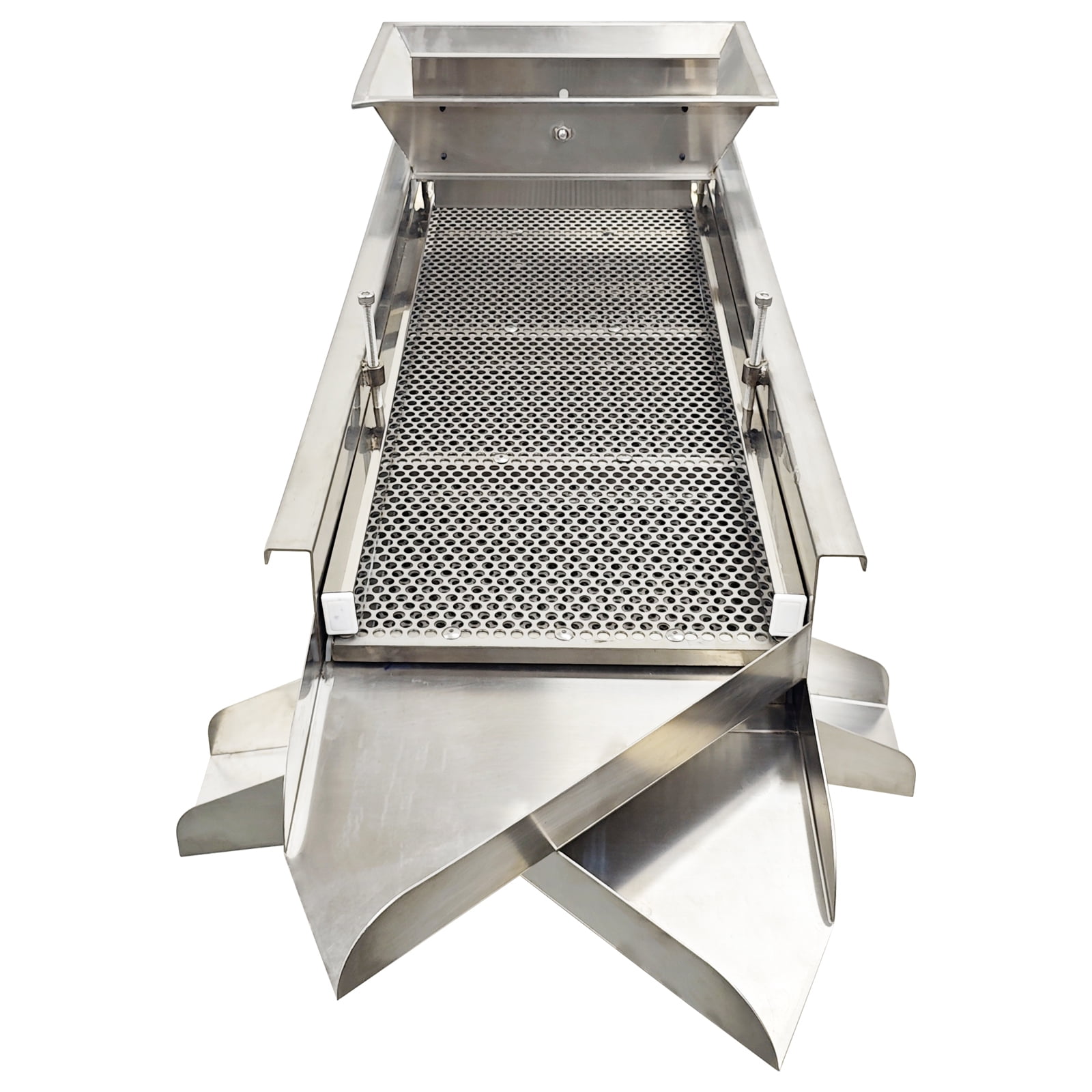 Stainless Steel Linear Vibrating Screen Three-layer Linear Sieve Linear ...