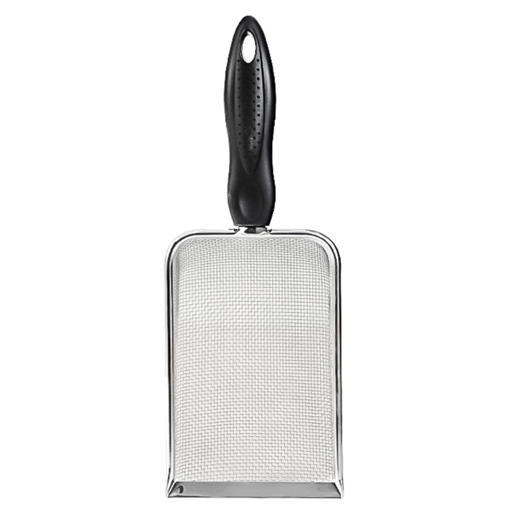 Stainless Steel Litter Sifter Fine Mesh Reptile Poop Scooper Sand ...