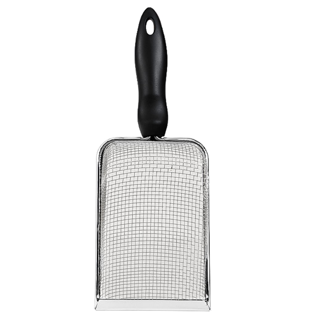 Stainless Steel Litter Sifter Fine Mesh Reptile Poop Scooper Sand ...