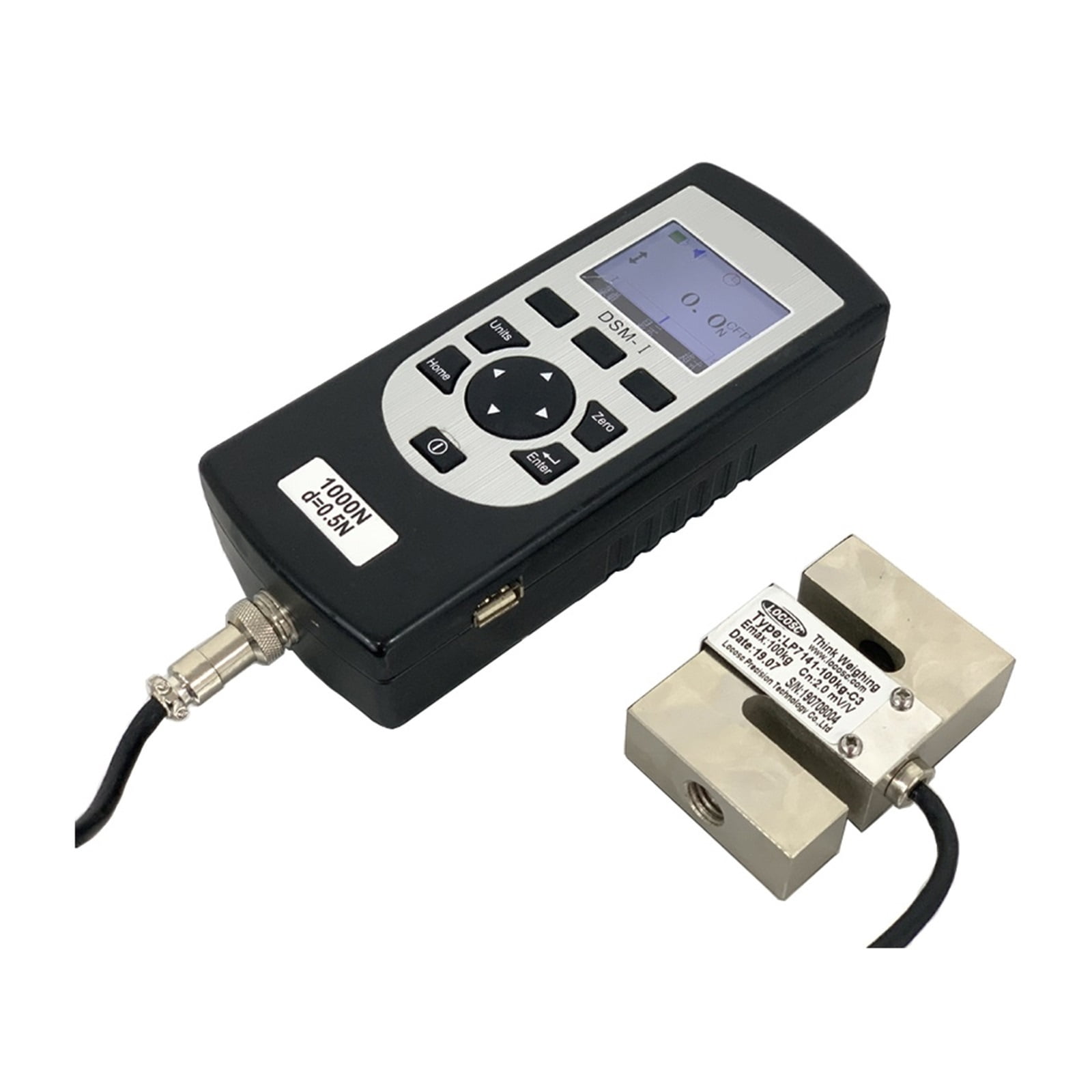 Stainless Steel Load Cell Sensor Push Pull Digital Force Gauge ,Easy to ...