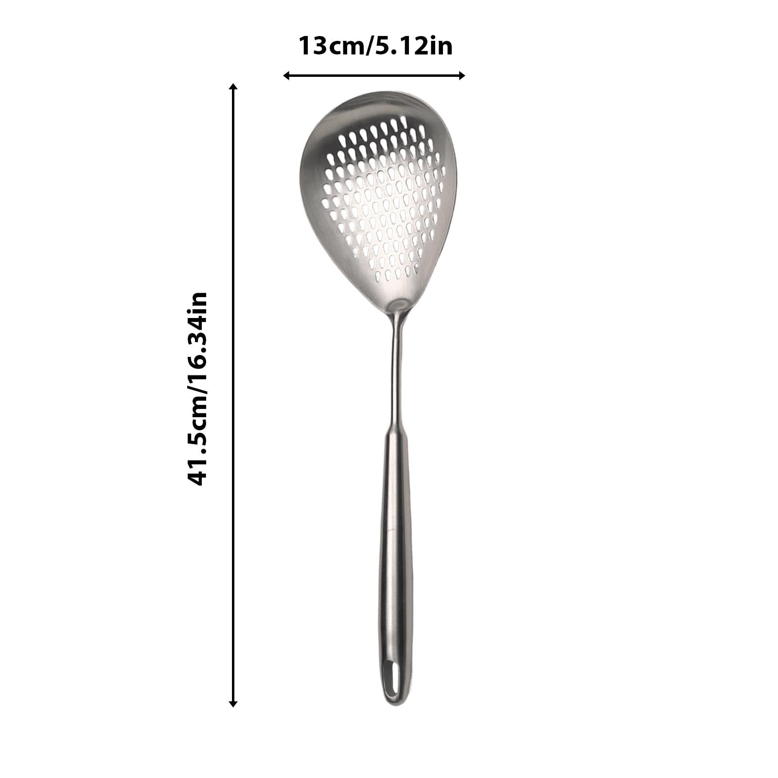 Stainless Steel Long Handle Spoons, Heavy-Duty Kitchen Utensils, Easy ...