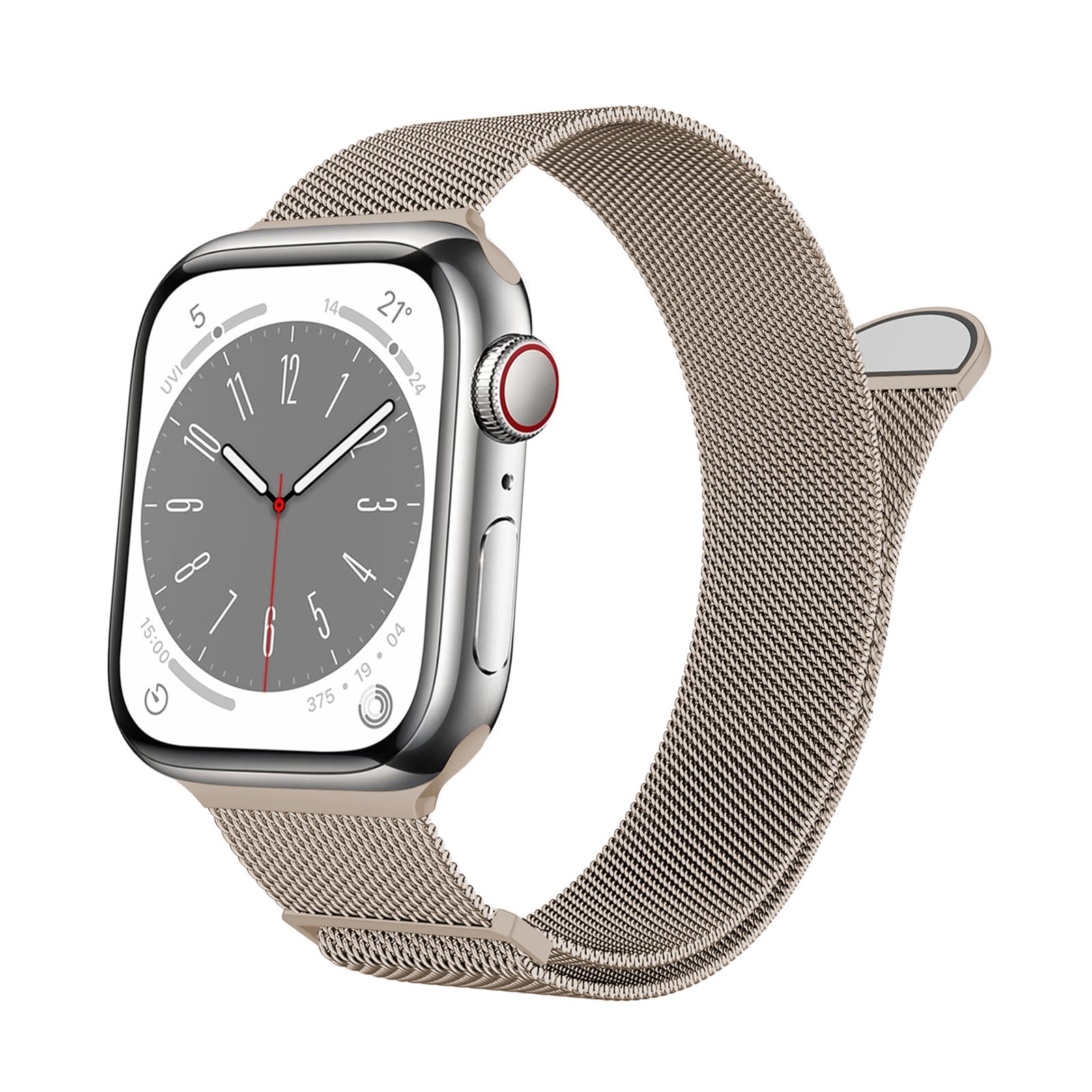 Stainless Steel Loop for Apple Watch Band 46mm, Magnetic Clasp ...