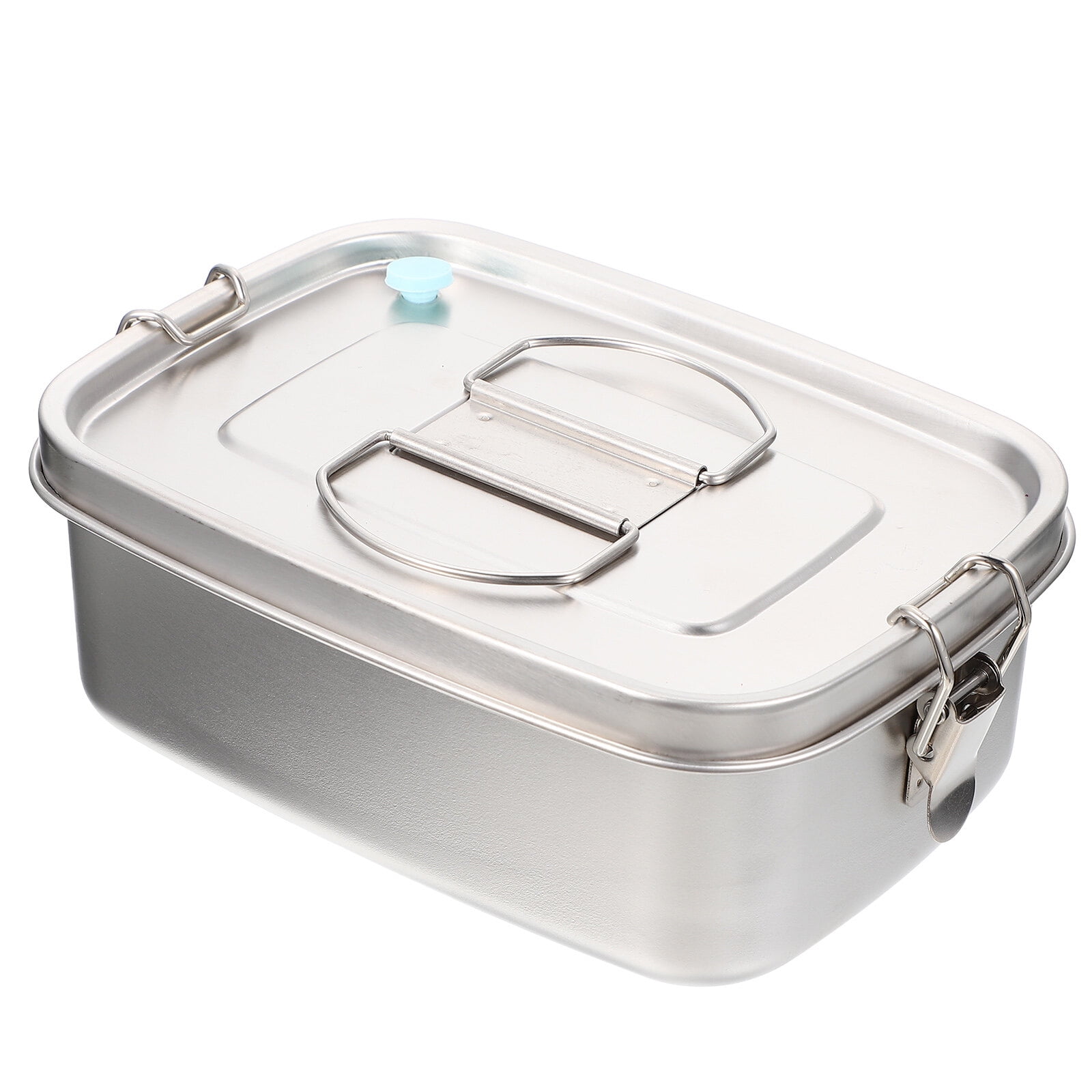Stainless Steel Lunch Box Portable Container Bento Holder Anti-spill ...