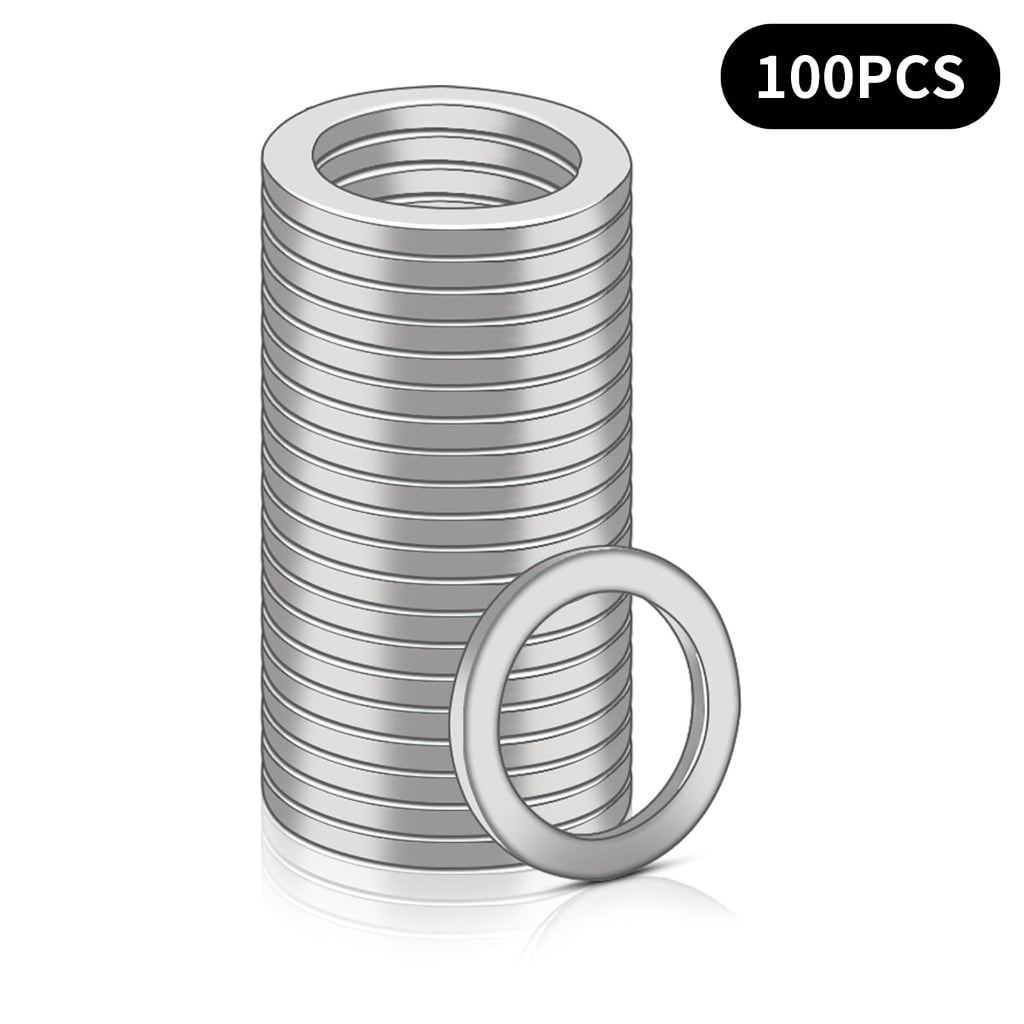 Stainless Steel M10 Round Flat Washers 1.5mm Thick for Door Hinges and ...