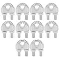 Stainless Steel M8 Wire Rope Cable Clips - 5/16 Inch, U Bolt Saddle ...