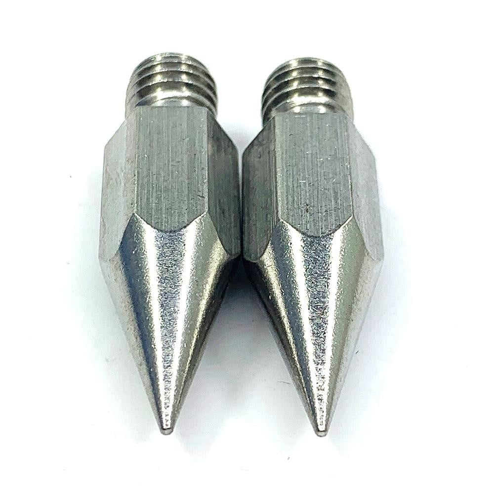 Stainless Steel M9.8mm Prisms Pole M8/M10 Mini Pole Tip Replacement ...