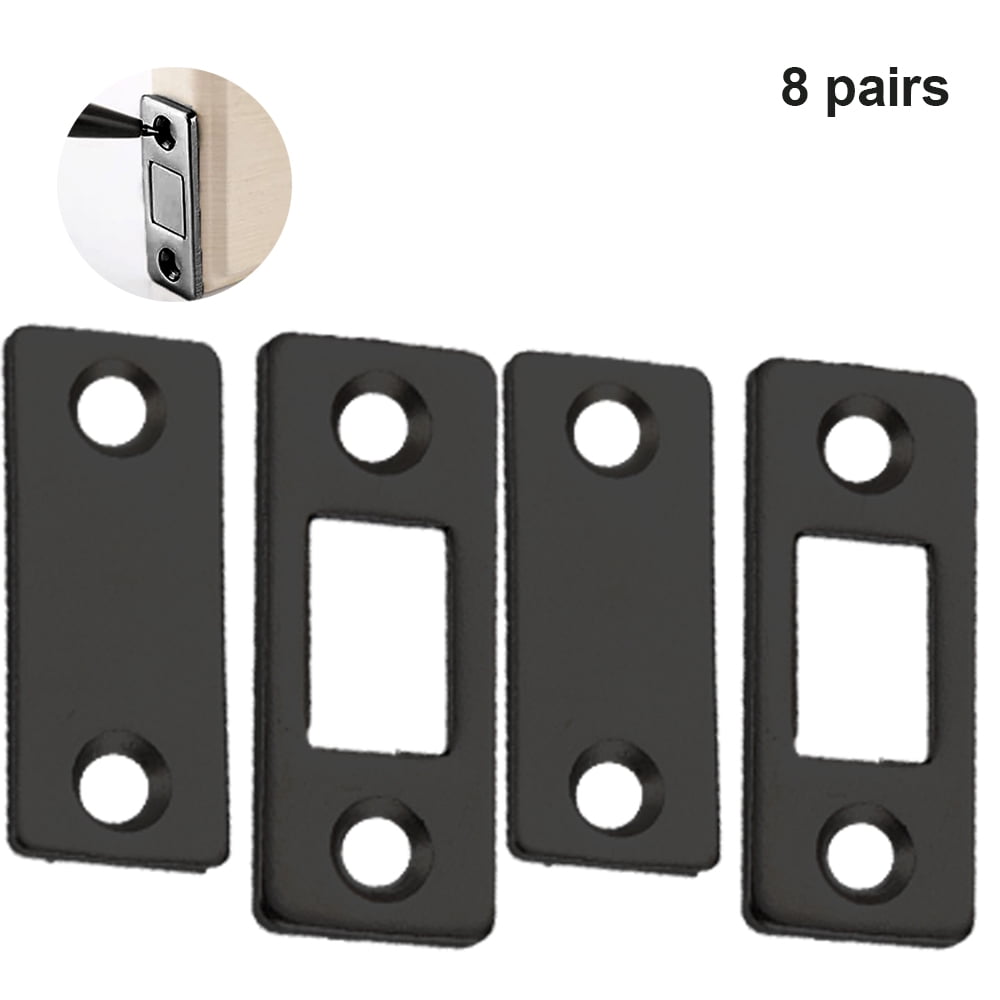Stainless Steel Magnetic Door Catch Set 8 Pcs Ultra-Thin Invisible ...