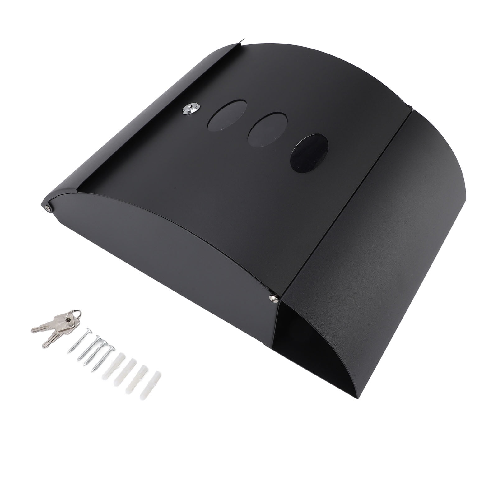 Stainless Steel Mailbox, Modern Professional Curved Design Large ...