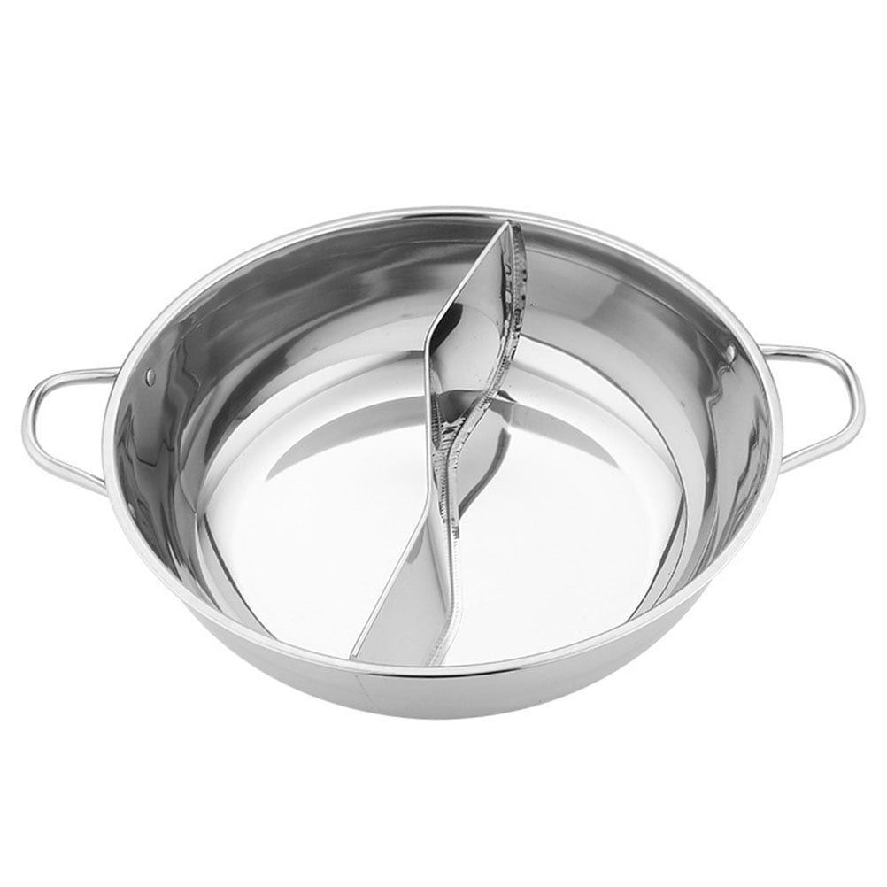 Stainless Steel Mandarin Duck Pot Pans Flat Skillet Food Cooking Hot ...