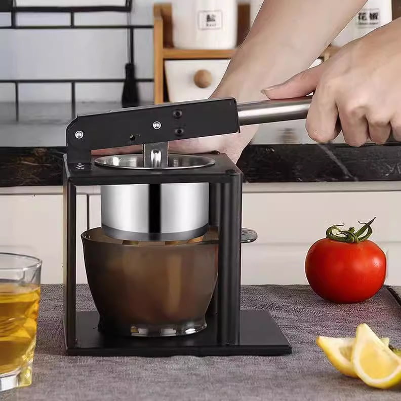 Stainless Steel Manual Citrus Juicer - Hand Press Fruit Squeezer For ...