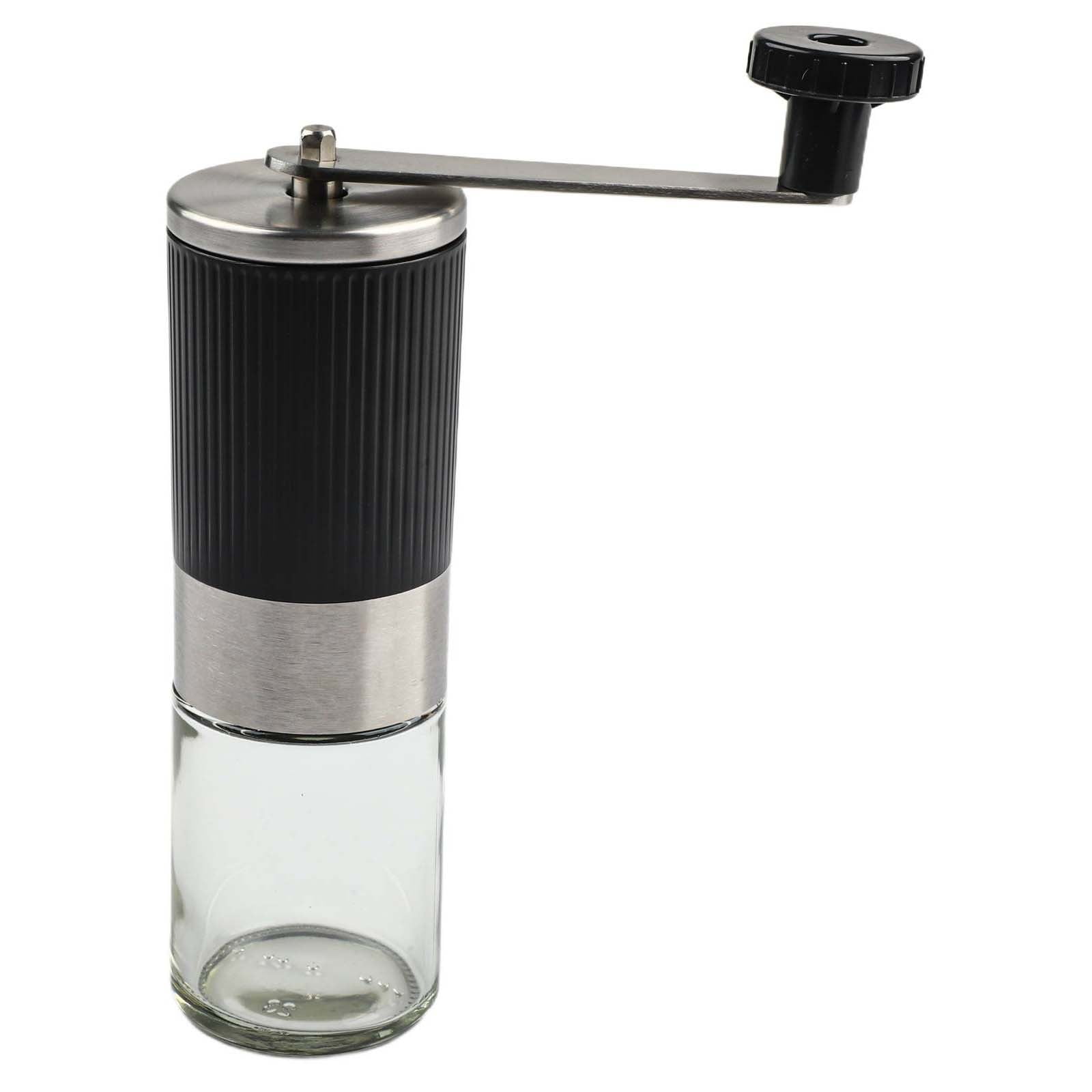 Stainless Steel Manual Coffee Grinder with Adjustable Conical Burr for ...