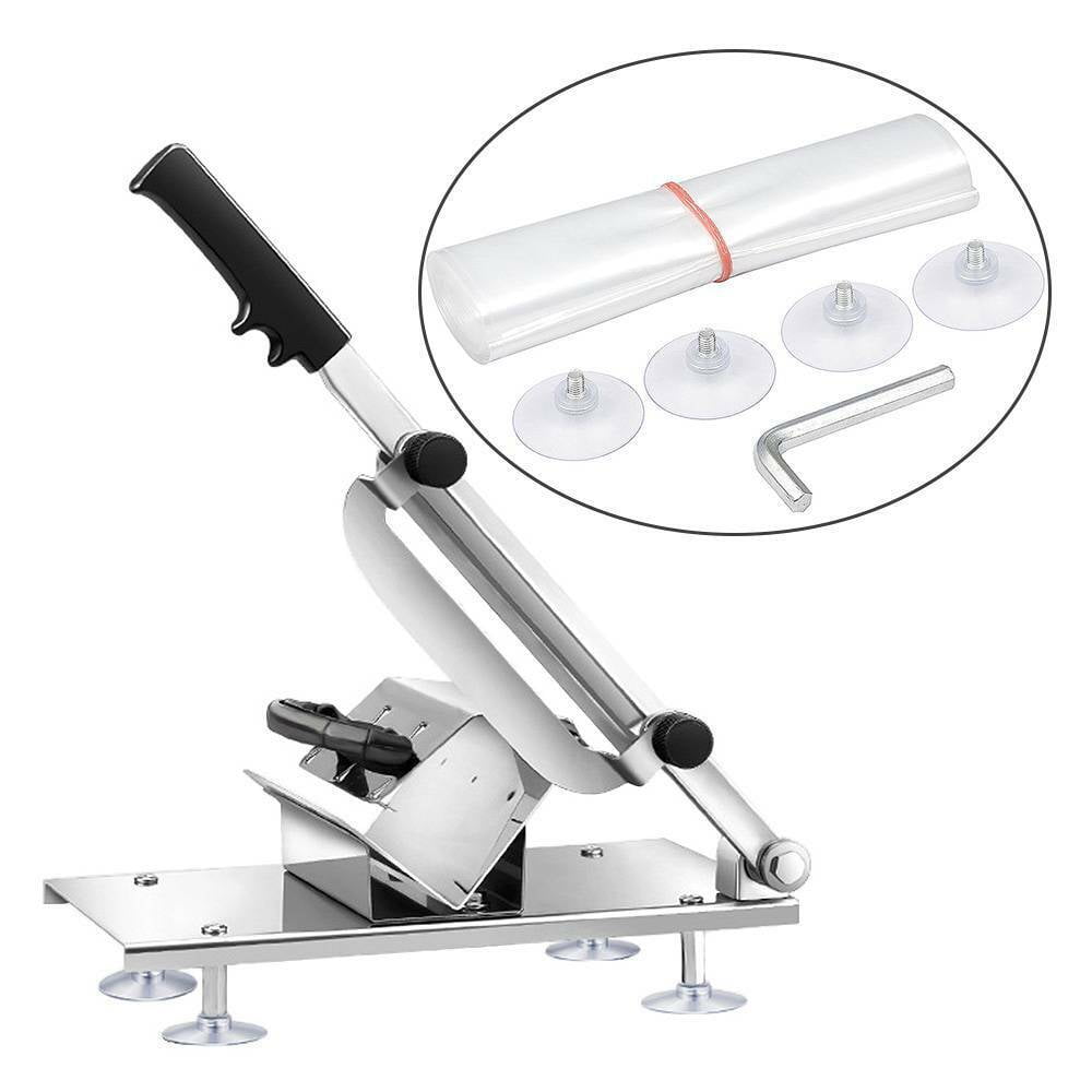 Stainless Steel Manual Frozen Meat Slicer Mutton Ham Beef Cutter ...
