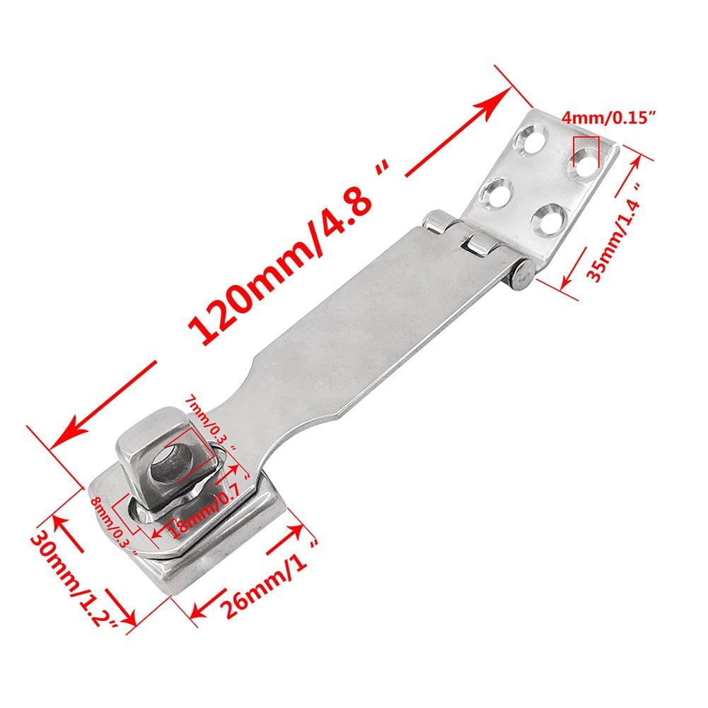 Stainless Steel Marine Deck Door Latch Swivel Door Latch Marine ...