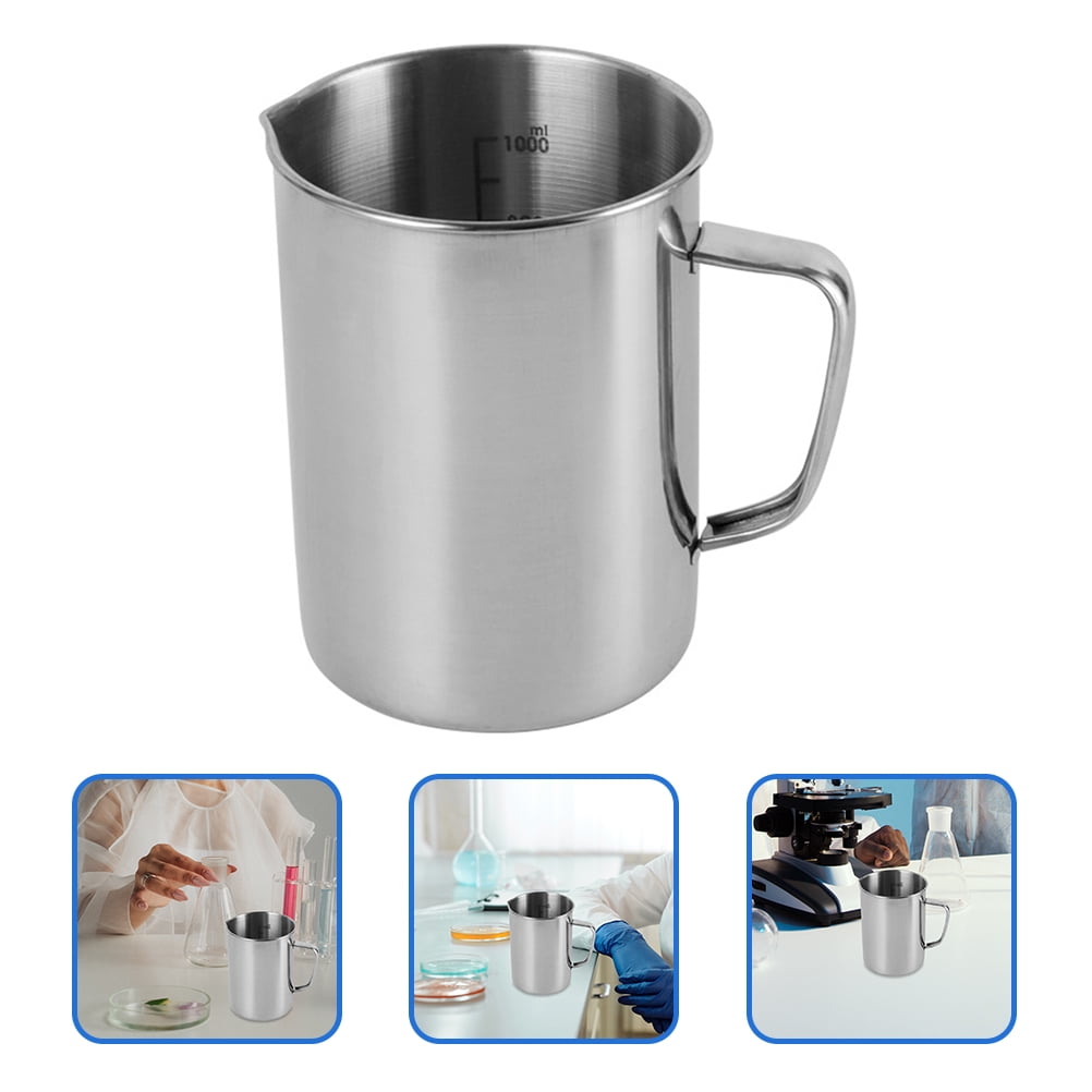 Stainless Steel Measuring Cup,Laboratory Stainless Steel Cups Chemistry ...