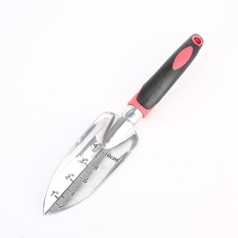 Stainless Steel Measuring Garden Hand Trowel with Non-Slip Grip ...