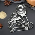 Stainless Steel Measuring Spoons Set 5-Piece for Baking and Cooking ...