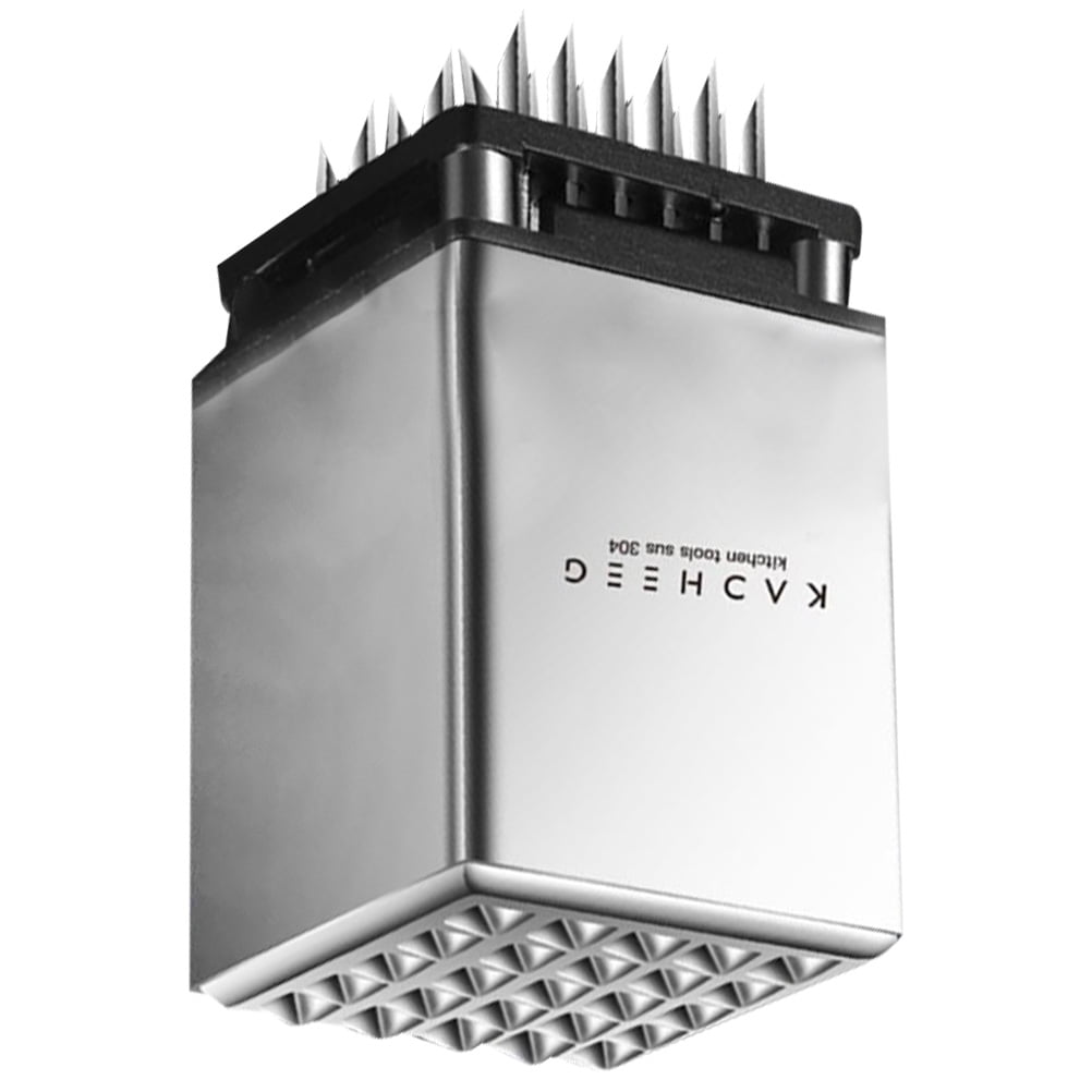 Stainless Steel Meat Hammer Mallet Grinder Chicken Pounder Tenderizer ...