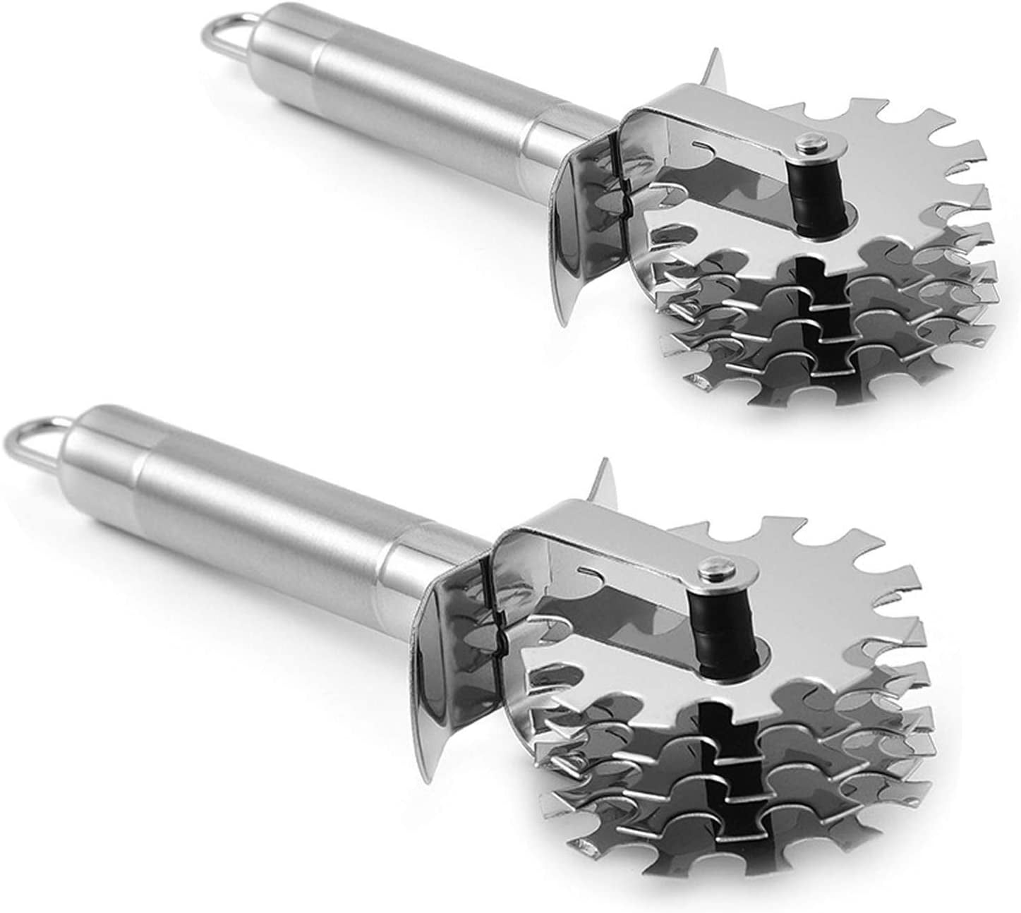 Stainless Steel Meat Tenderizer Roller Steak Hammer Chicken Mallet ...