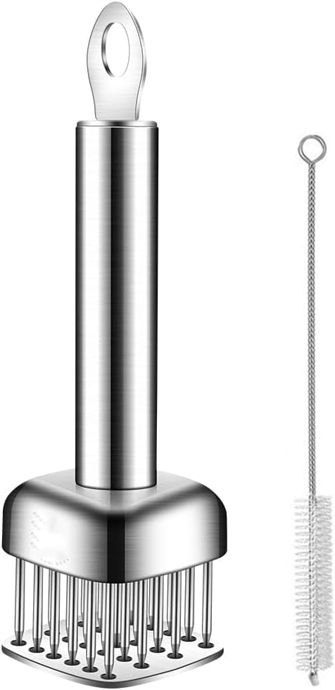 Stainless Steel Meat Tenderizer Tool, Sharp Needles, Steak Tenderizer ...