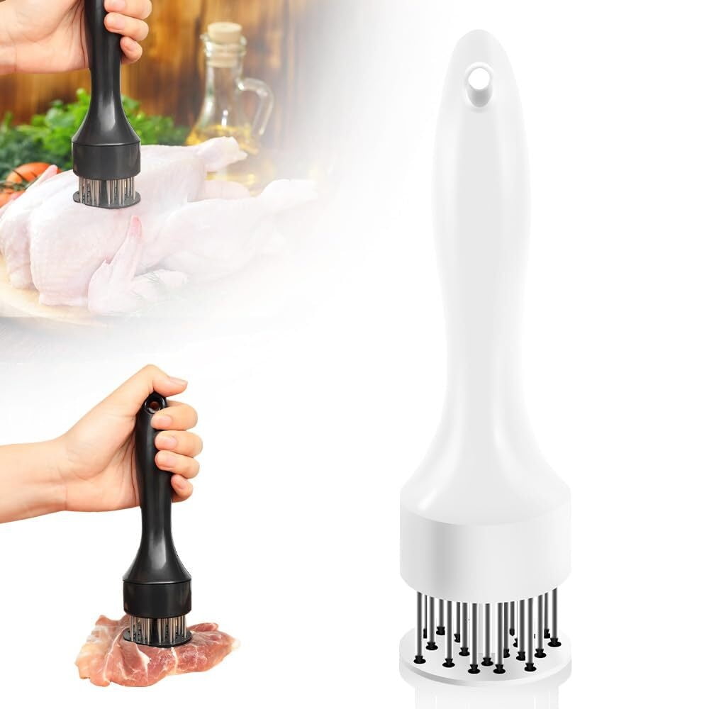Stainless Steel Meat Tenderizer, Upgraded Stainless Steel Meat ...