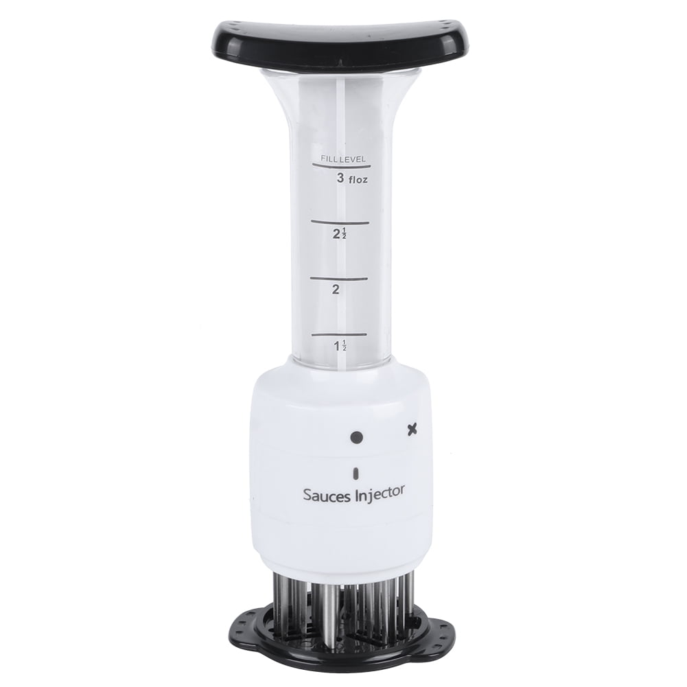 Stainless Steel Meat Tenderizer and Sauce Injector - Loose Meat Needle ...