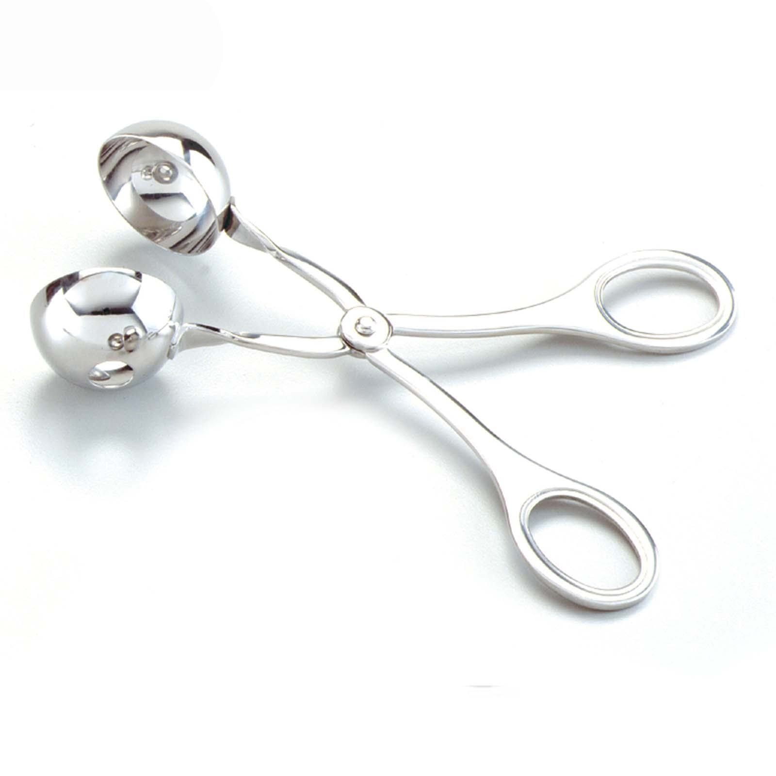 Stainless Steel Meatball Maker Tool with Anti-Slip Handles - Non-Stick ...