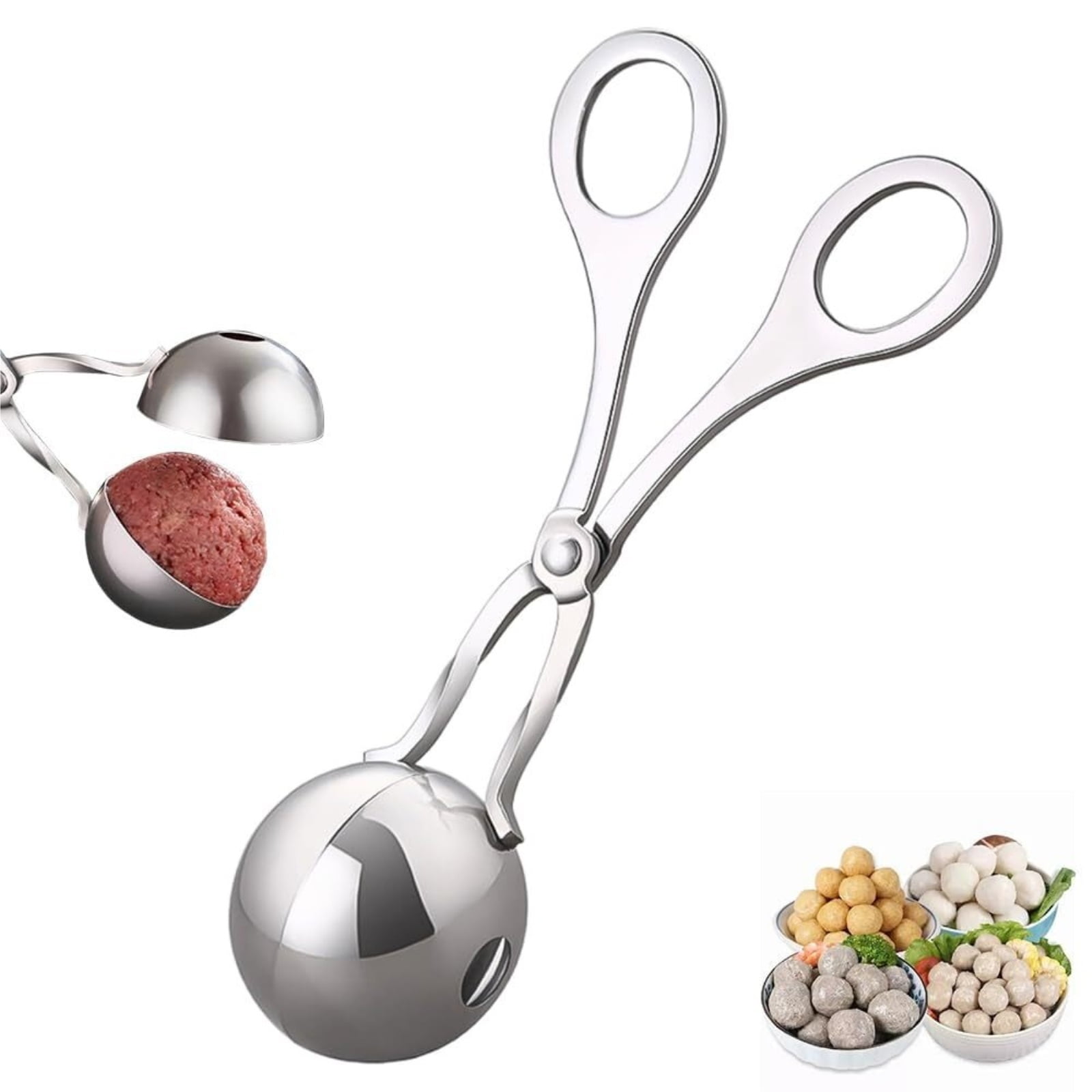 Stainless Steel Meatball Maker for Easy Home Cooking - Walmart.com