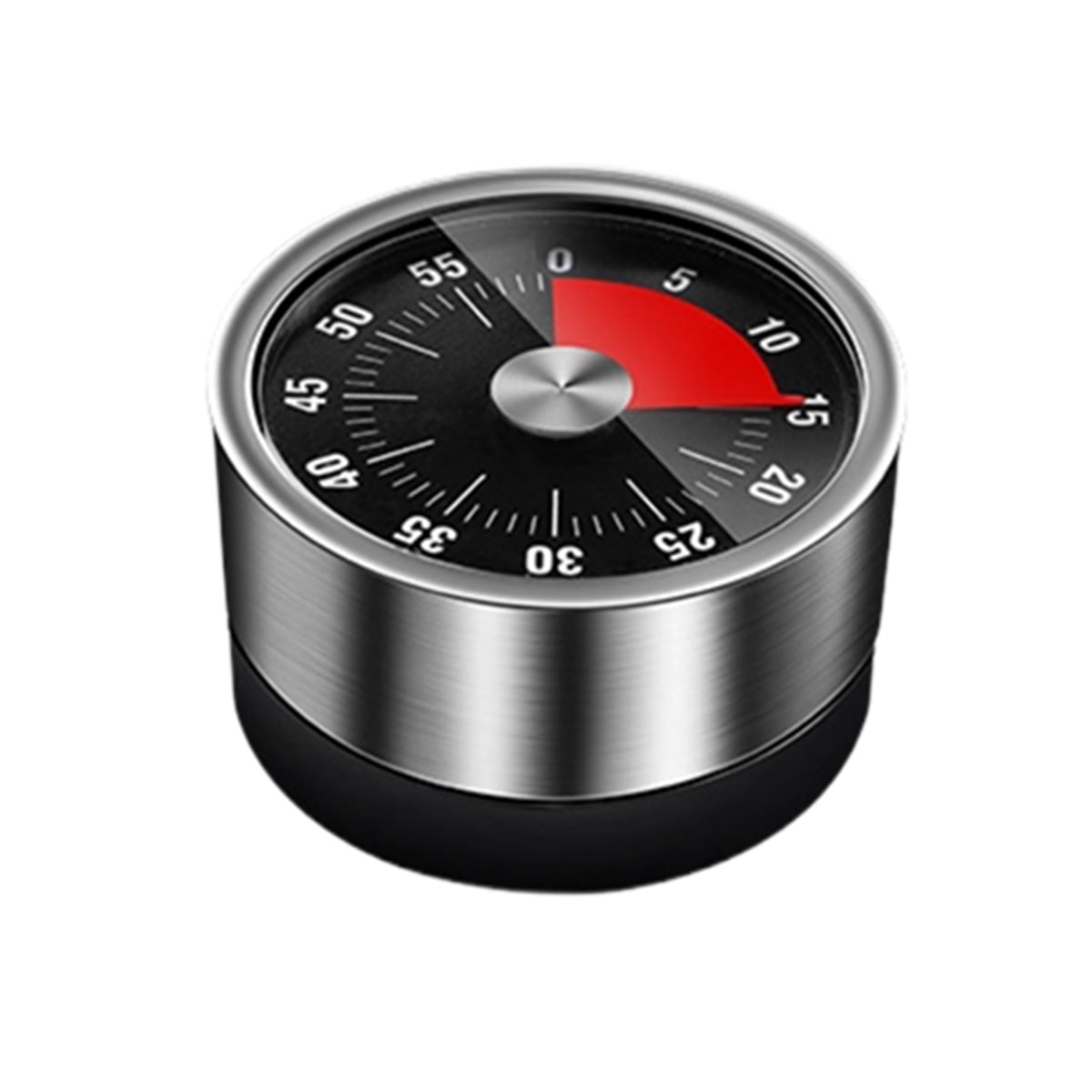 Stainless Steel Mechanical Kitchen Timer Visual Countdown Reminder ...