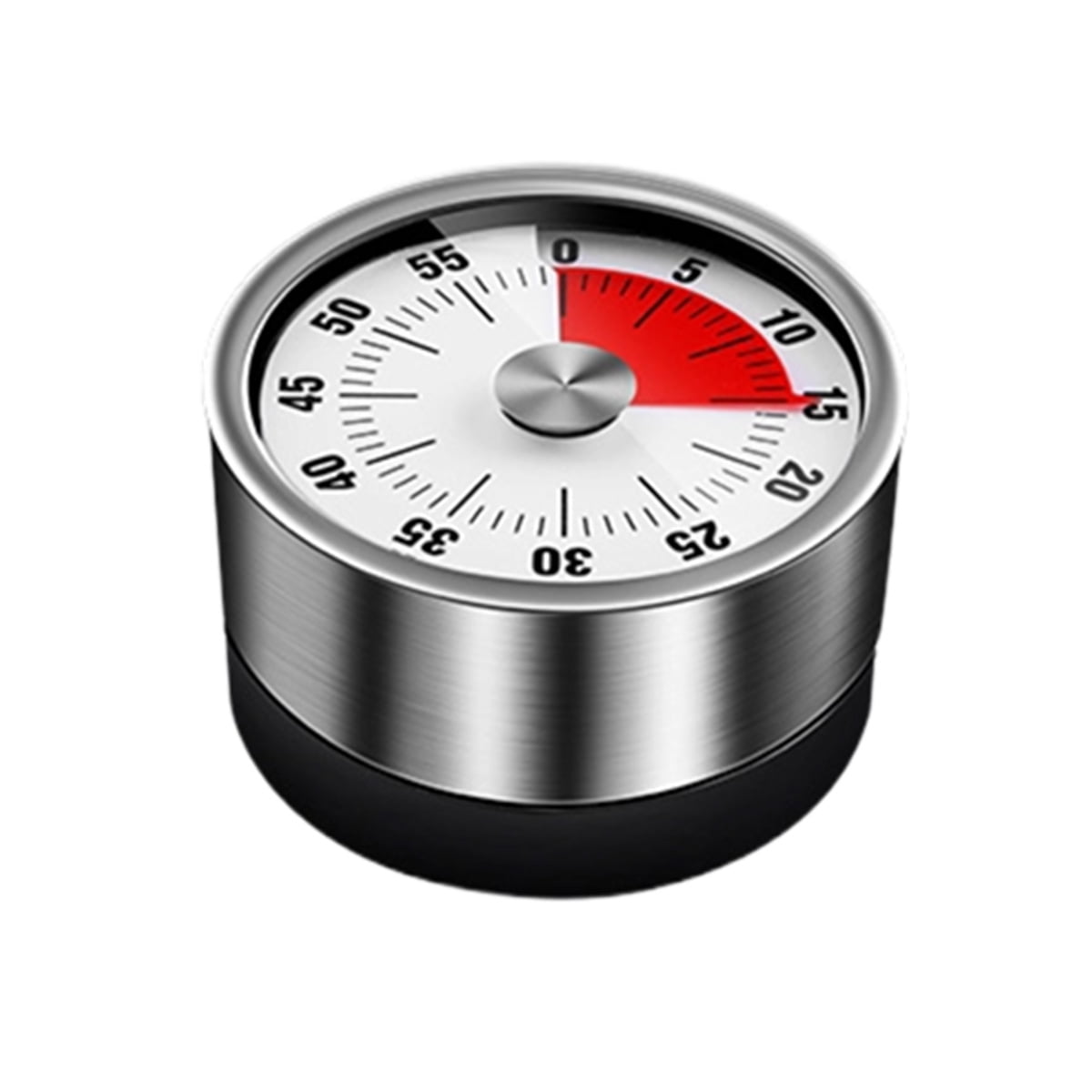 Stainless Steel Mechanical Kitchen Timer Visual Countdown Reminder ...