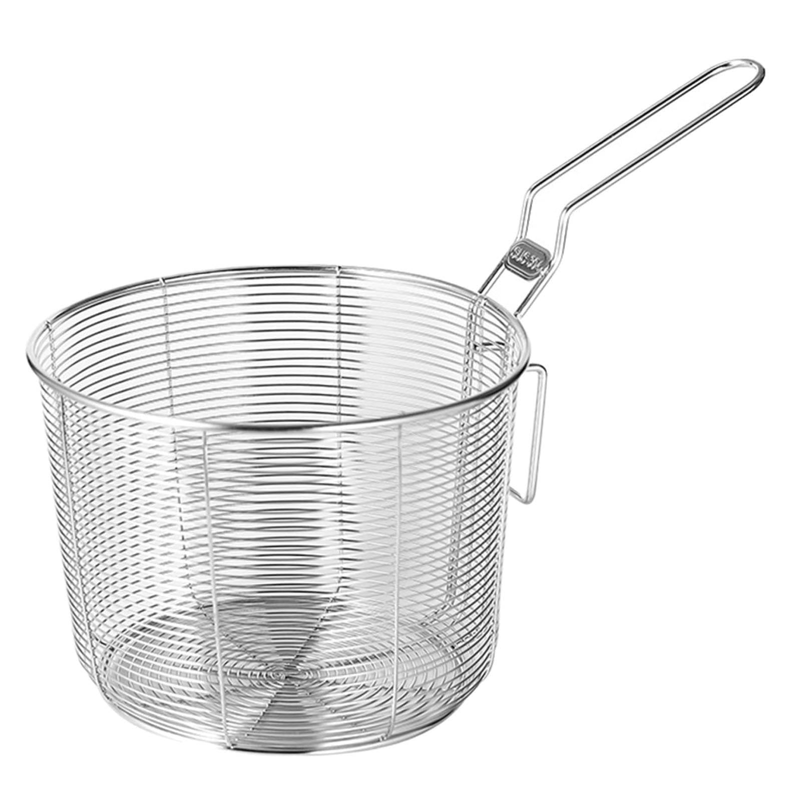 Stainless Steel Mesh Pasta Strainer Ba Sket With Handle No Odle And ...