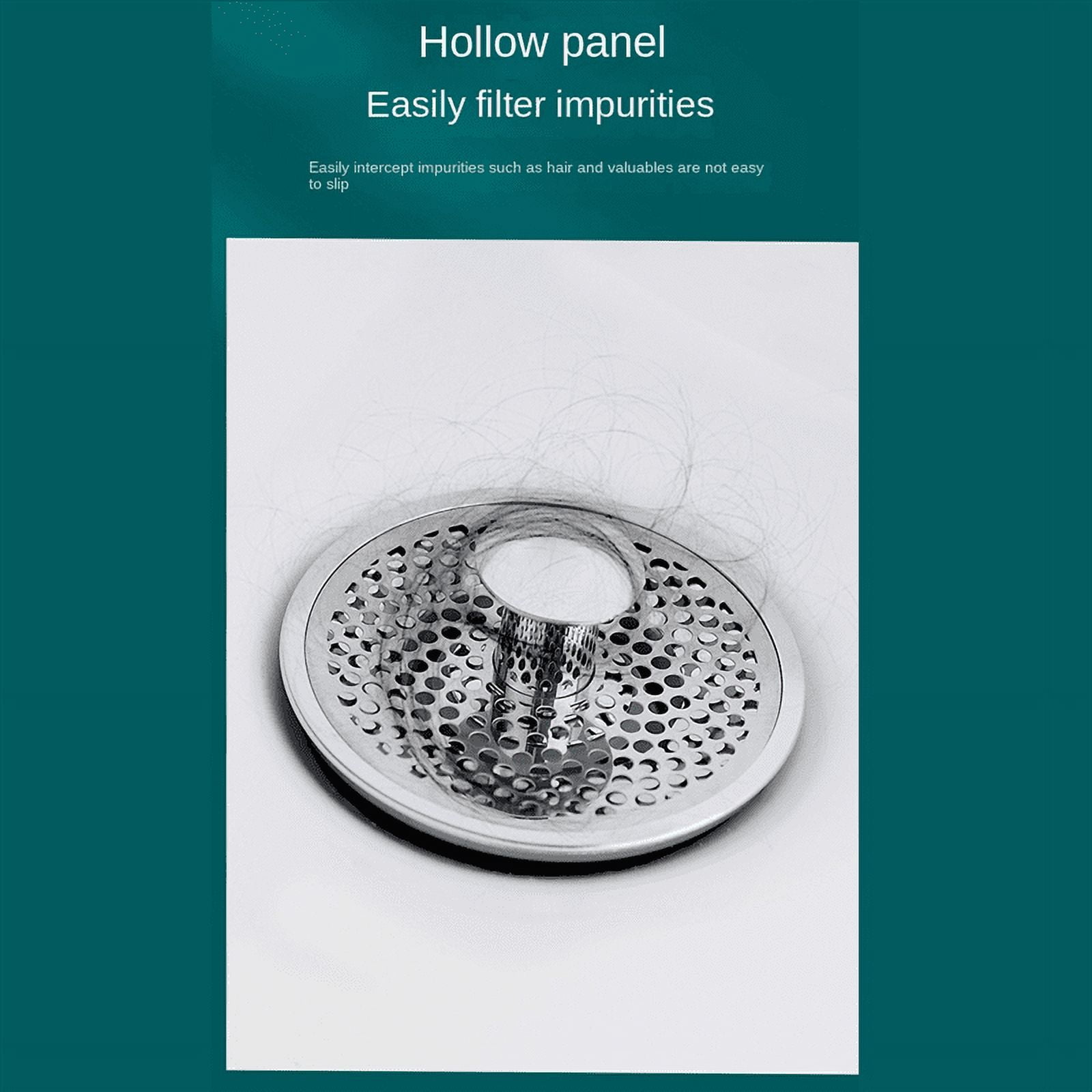 Stainless Steel Mesh Sink Filter Kitchen Sewer Anti-Blocking Strainers ...