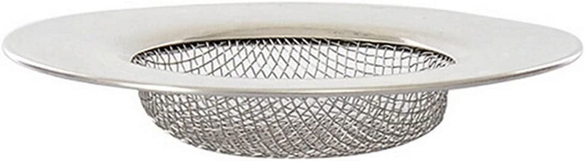 Stainless Steel Mesh Sink Strainer Trap Bath Hair Drain Hole Metal ...