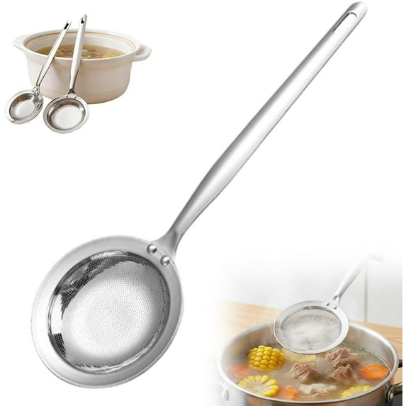 Stainless Steel Mesh Strainer, 2026 Upgrade Fine Mesh Stainless Steel ...