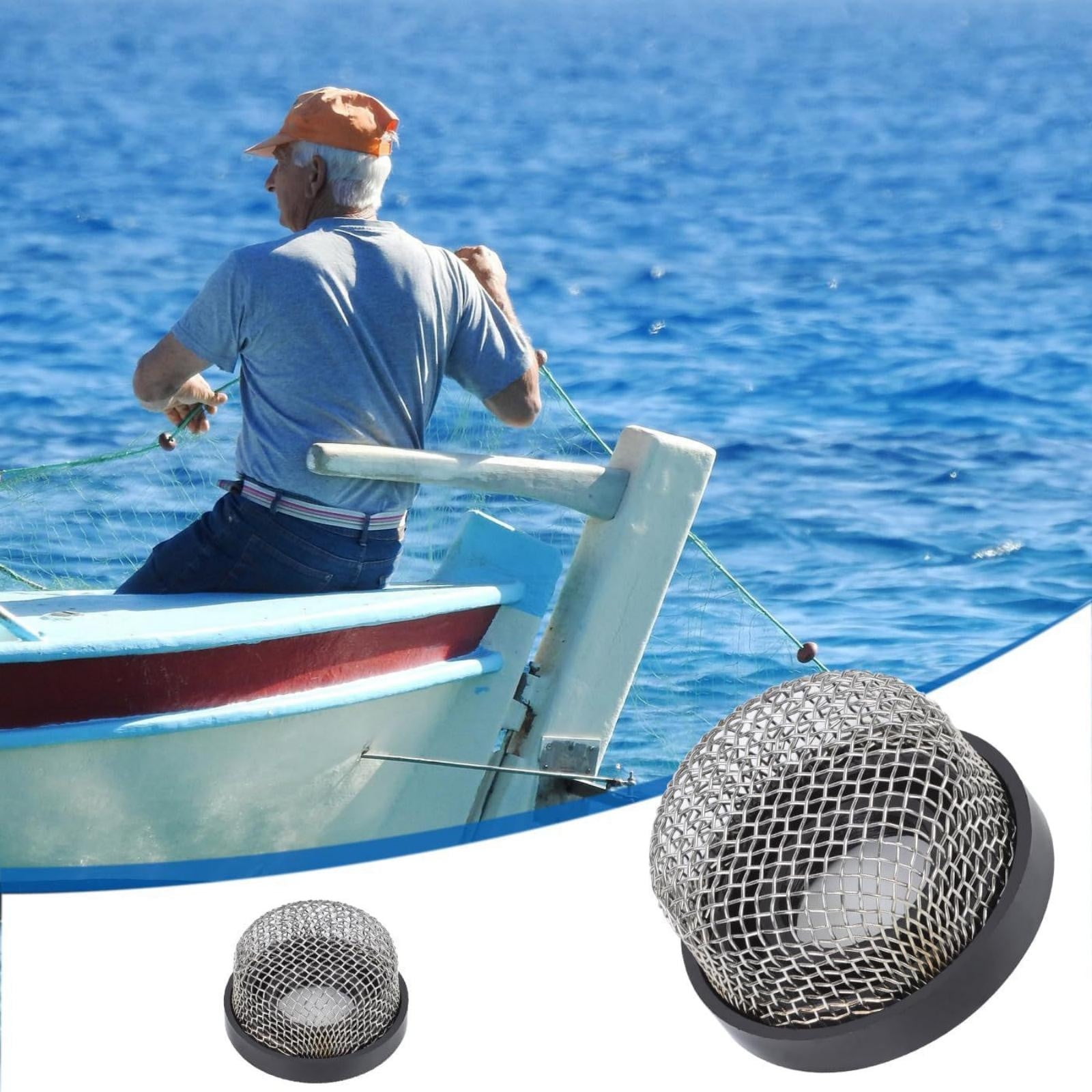 Stainless Steel Mesh Strainer Live Well 14 Female Thread Screen ...