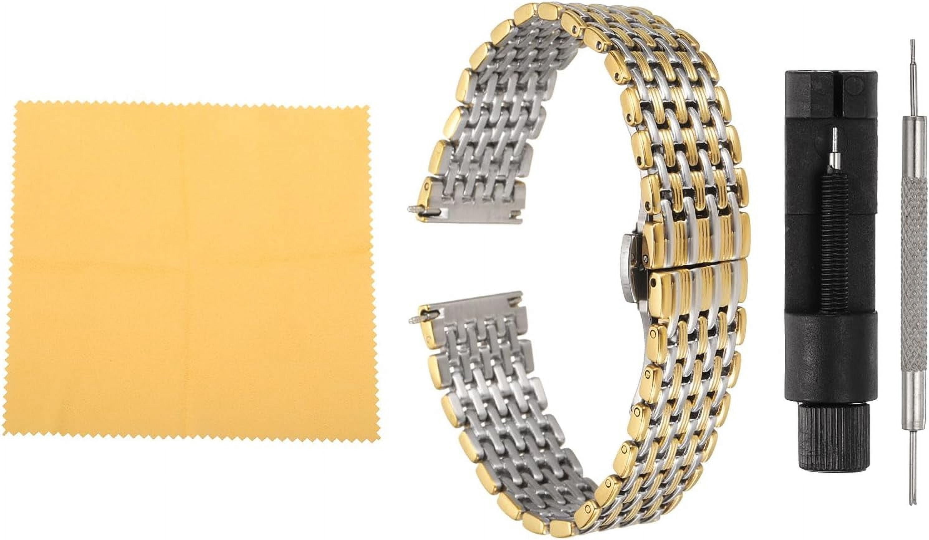 Stainless Steel Mesh Watch Band Quick Release Metal Watch Strap ...