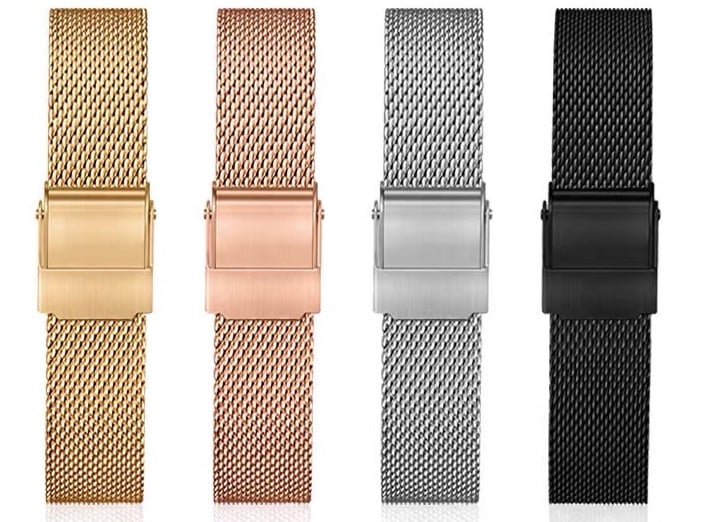 Stainless Steel Mesh Watch Band for Mens Women, Quick Release Mesh ...