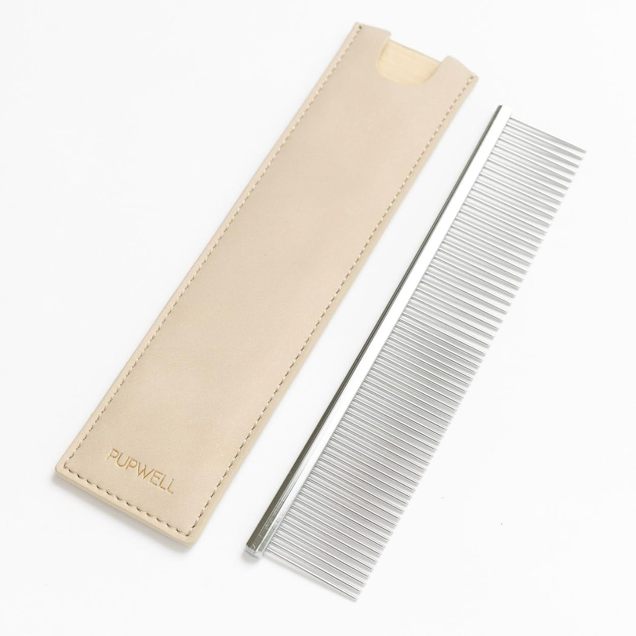 Stainless Steel Metal Everyday Dog Comb for Grooming and Removing ...