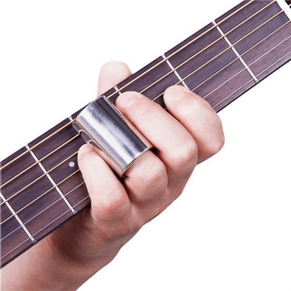 Stainless Steel Metal Guitar Slide Slider Finger Knuck String Slides ...